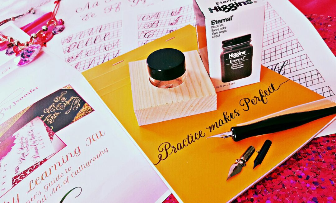 Learn Calligraphy with our affordable Calligraphy Learning Kit